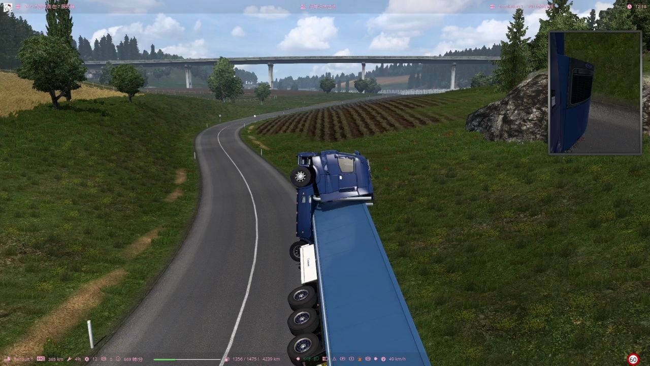 欧洲卡车模拟2碰撞