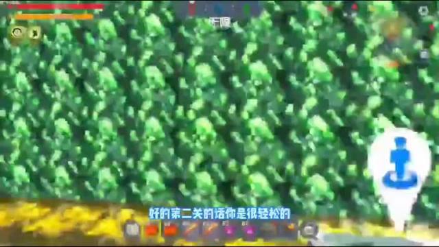 迷你世界:挑战百段跳跑酷终点用水立方做守门员,看我通关炸地图
