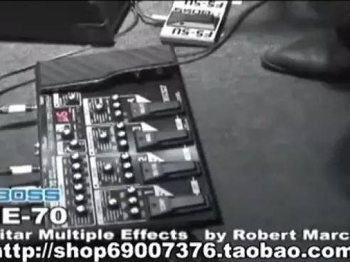 谛听摇滚Roland罗兰BOSS ME-70电吉他综合效果器