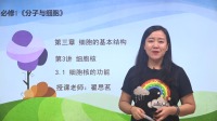 ...生物必修一《分子与细胞》知识精讲 第19集 第三章 细胞的基本结构 ...