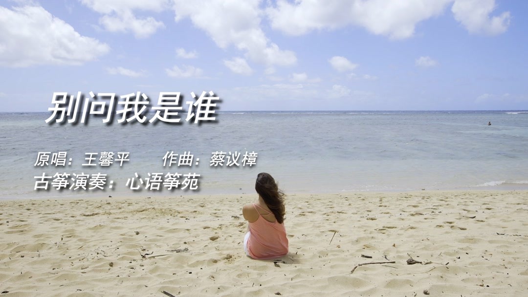 古筝演奏《别问我是谁》别问我是谁请与我相恋,为何让我这么难过