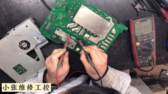 维修一台台安的变频器,比较常见的故障,也是一些常见品牌的通病