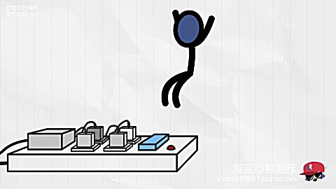 【狸猫动漫案例】简笔手绘flash/mg动画创意消防宣传公益市政广告