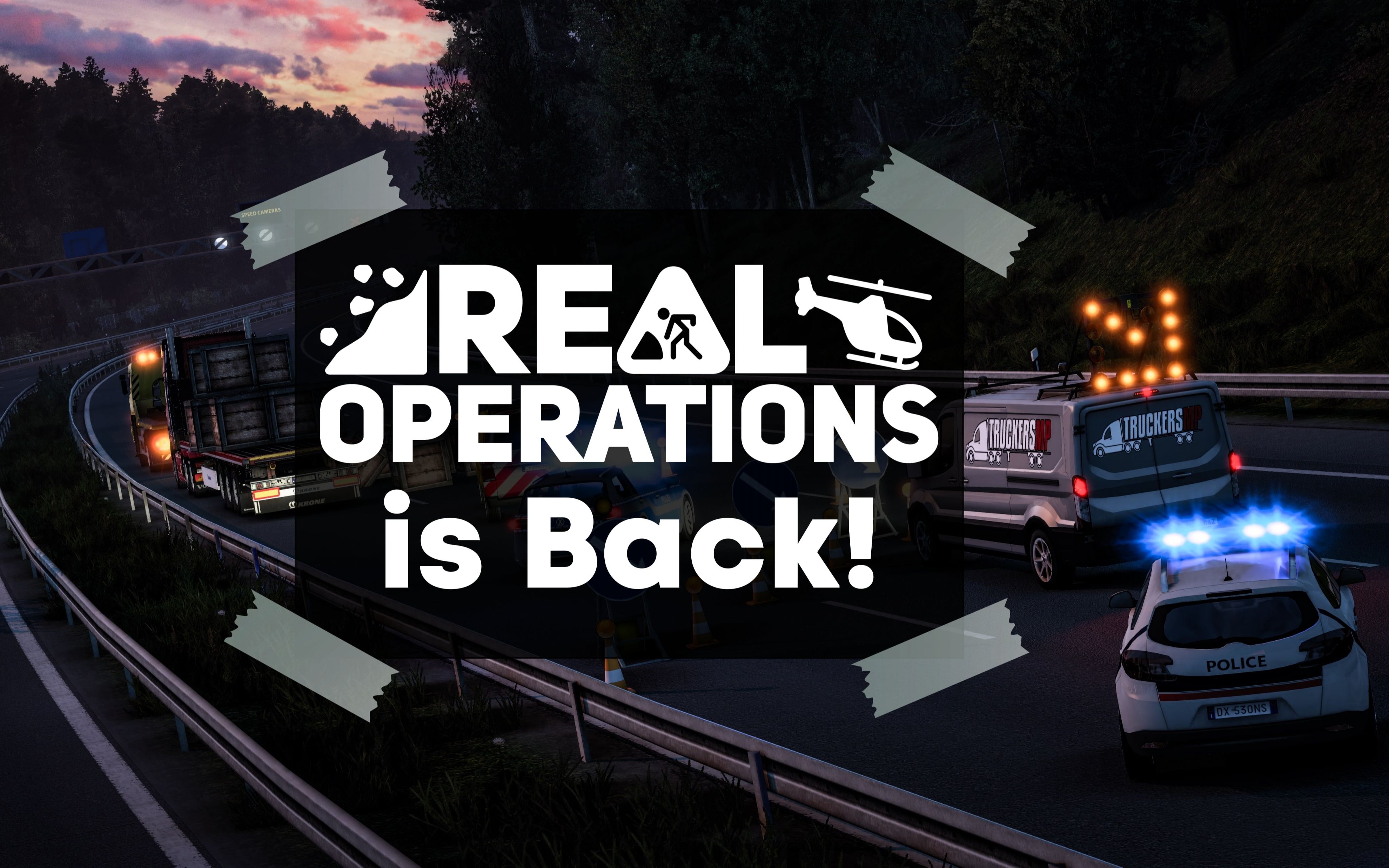 欧洲卡车模拟2 :REAL OPERATIONS V14! | 联机录像 | TruckersMP