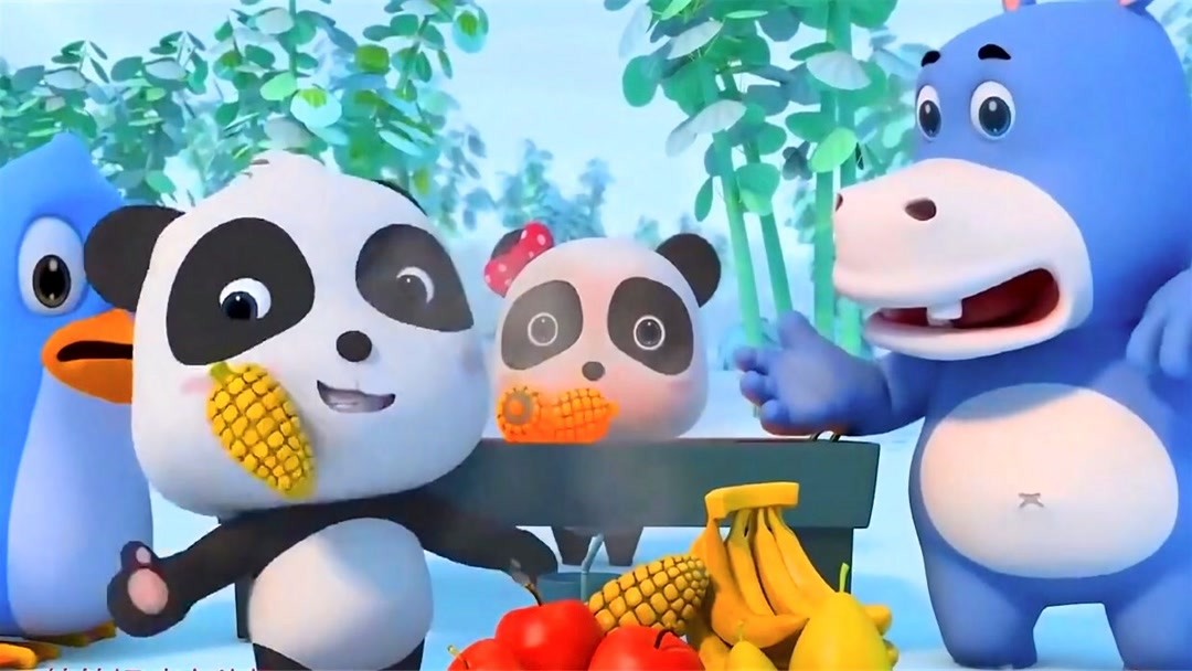 宝宝巴士动画第1季:奇奇竟然偷吃小伙伴的食物,为什么呢?