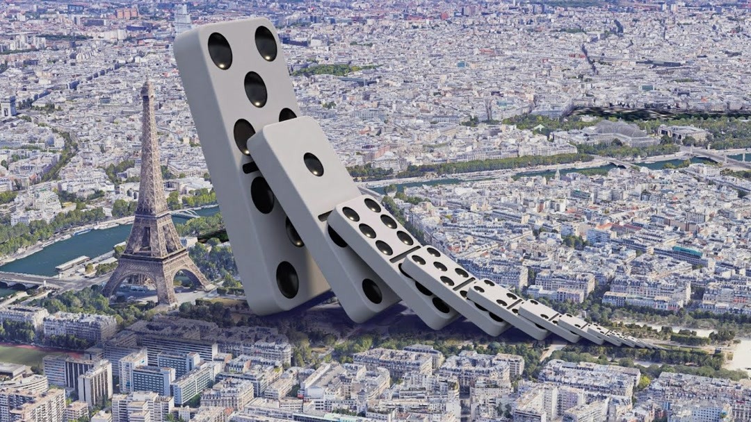 多米诺效应是什么?一指之力就能推到一座大楼,它的原理是什么?