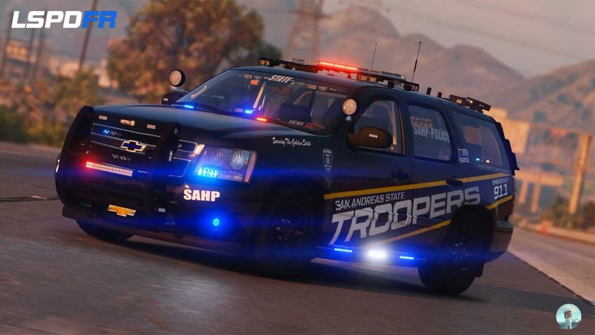 LSPDFR:圣安地列斯州警SAHP警车MOD