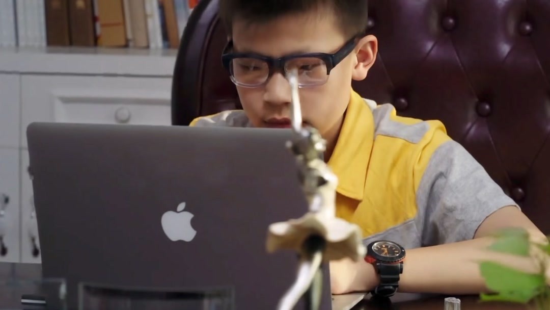 小男孩黑客技术太厉害,三下五除二破解电脑密码,盗取关键信息