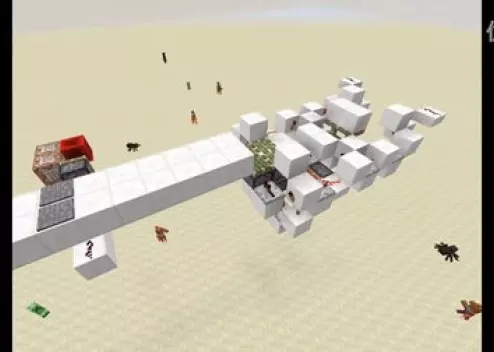 【我的世界】红石活塞门教程-之-平地隐藏门③(by Mumbo Jumbo)|上集|