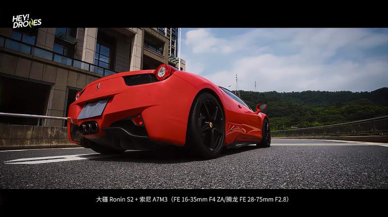 用最新的稳定器,拍最骚的法拉利!大疆RS2稳定器上手体验