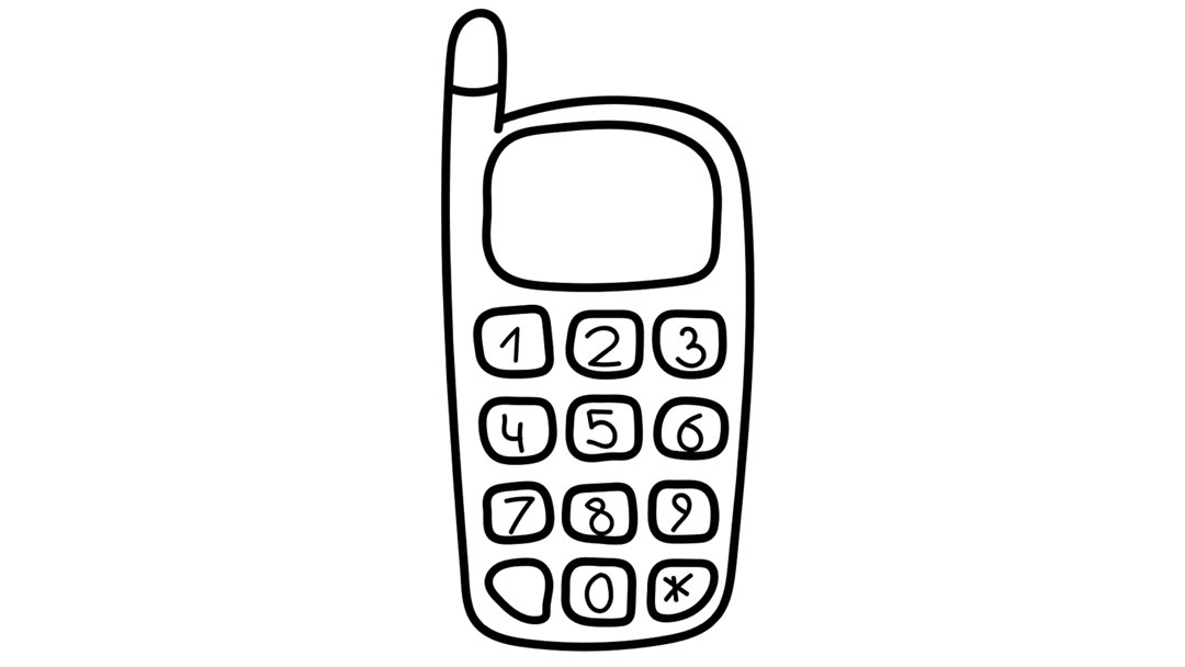 教儿童绘画小手机