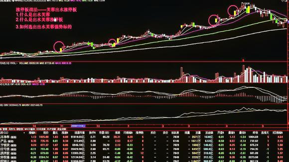 “出水芙蓉涨停板”一旦形成,必出翻倍行情,附选股公式