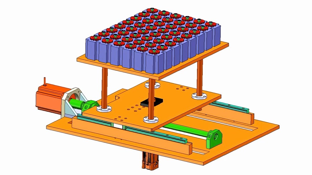 SW 非标教程-卡盘(放置转子)顶升分离机构的设计