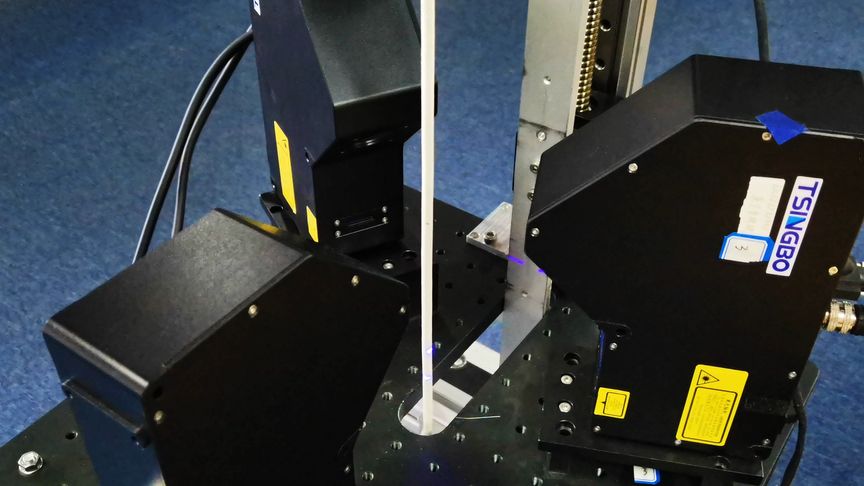 使用青波3D激光轮廓传感器对线缆进行360度无死角缺陷检测#自动化