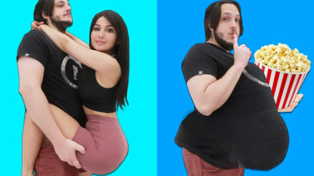 模仿手机内的“高难度动作”,第一个最简单,最后一个太狠了!