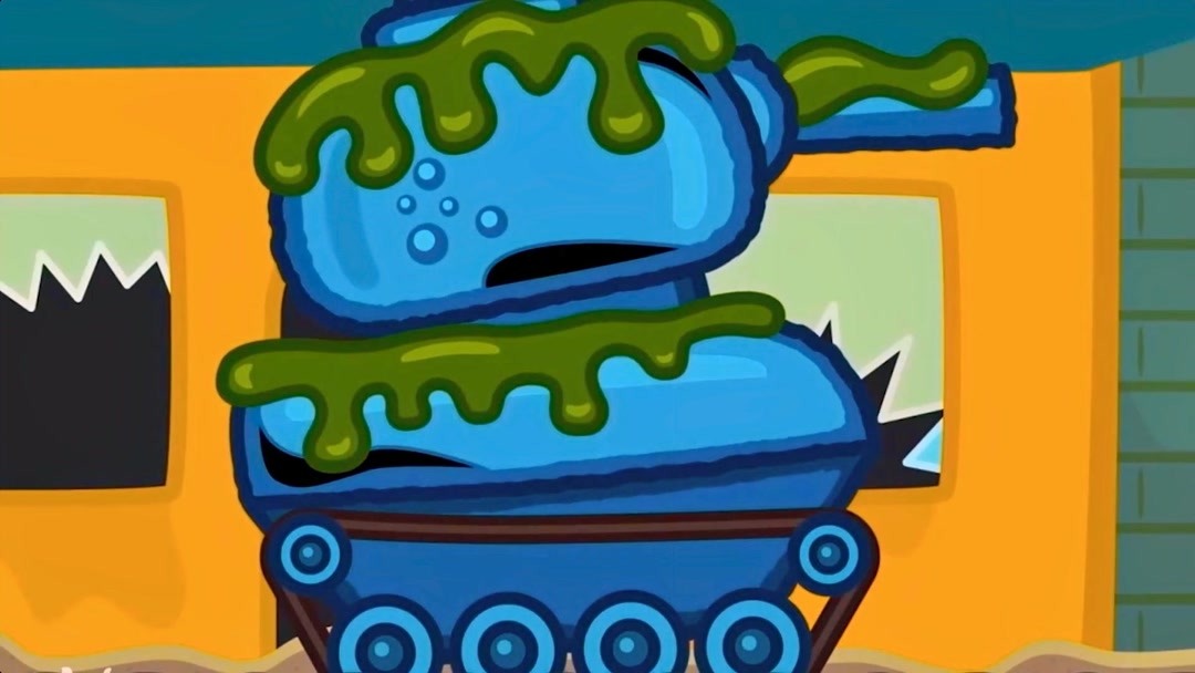 外国经典动画:坦克病毒起源是传染!