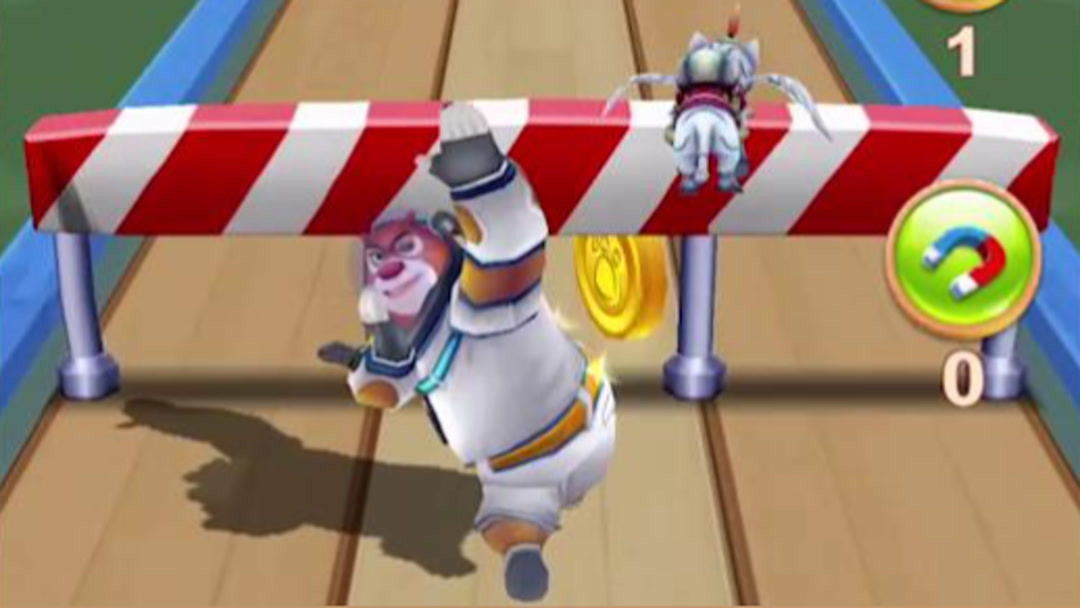 【票哥】熊出没之熊大快跑15太空熊大炫酷机甲 狂野大陆 怪兽计划