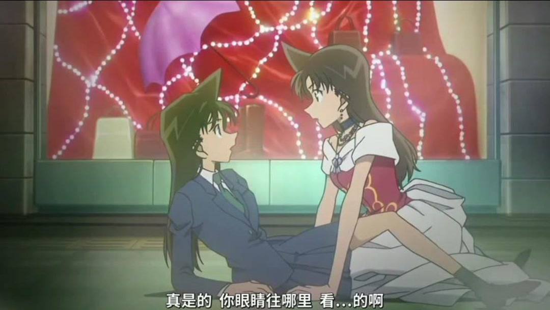 名侦探柯南:和小兰长得一模一样的人出现了,新一傻傻分不清