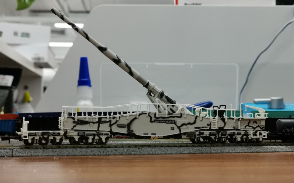 N比例·超级超限·K5列车炮到货