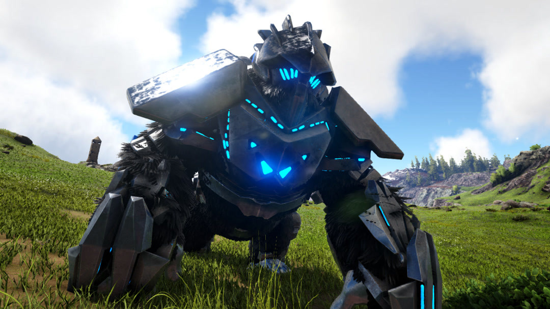 方舟生存进化普罗米修斯 20 会嘶吼的大金刚终于被我抓到了