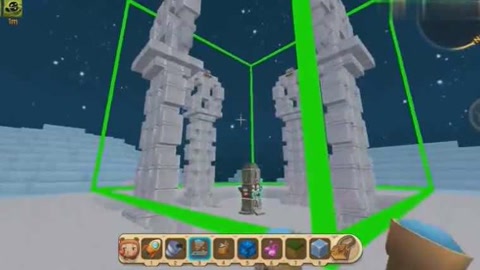 迷你世界:使用第三个工具台,复制整个祭台,可以随意变大变小!