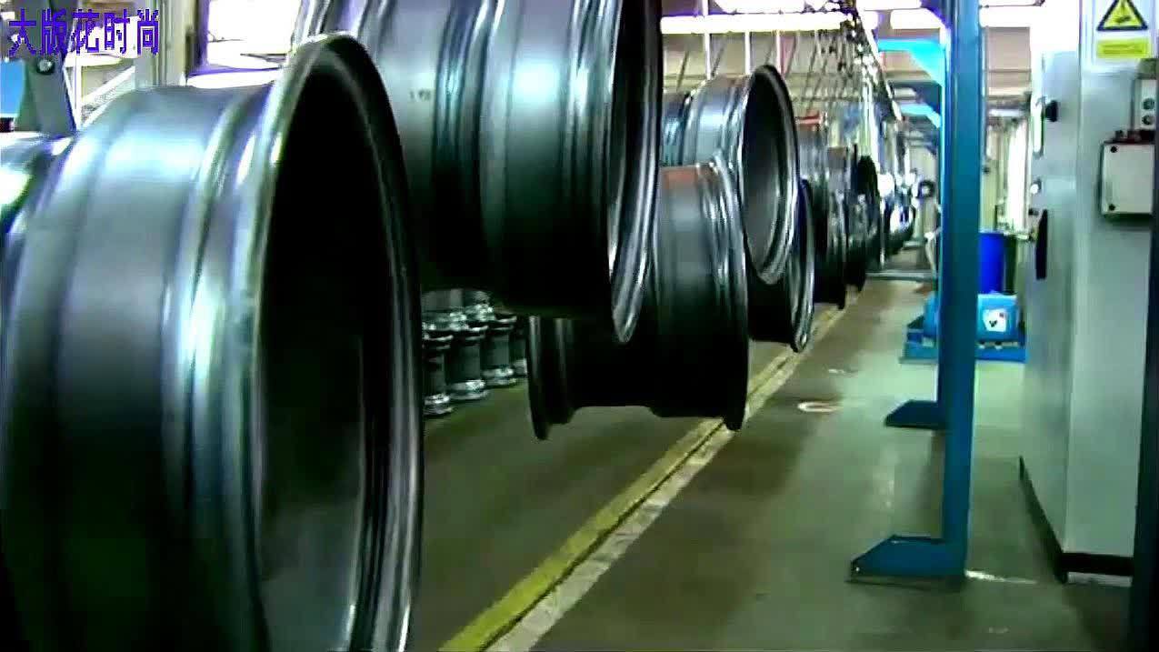 汽车轮毂是如何制作出来的,实拍工厂制作过程,长见识了!