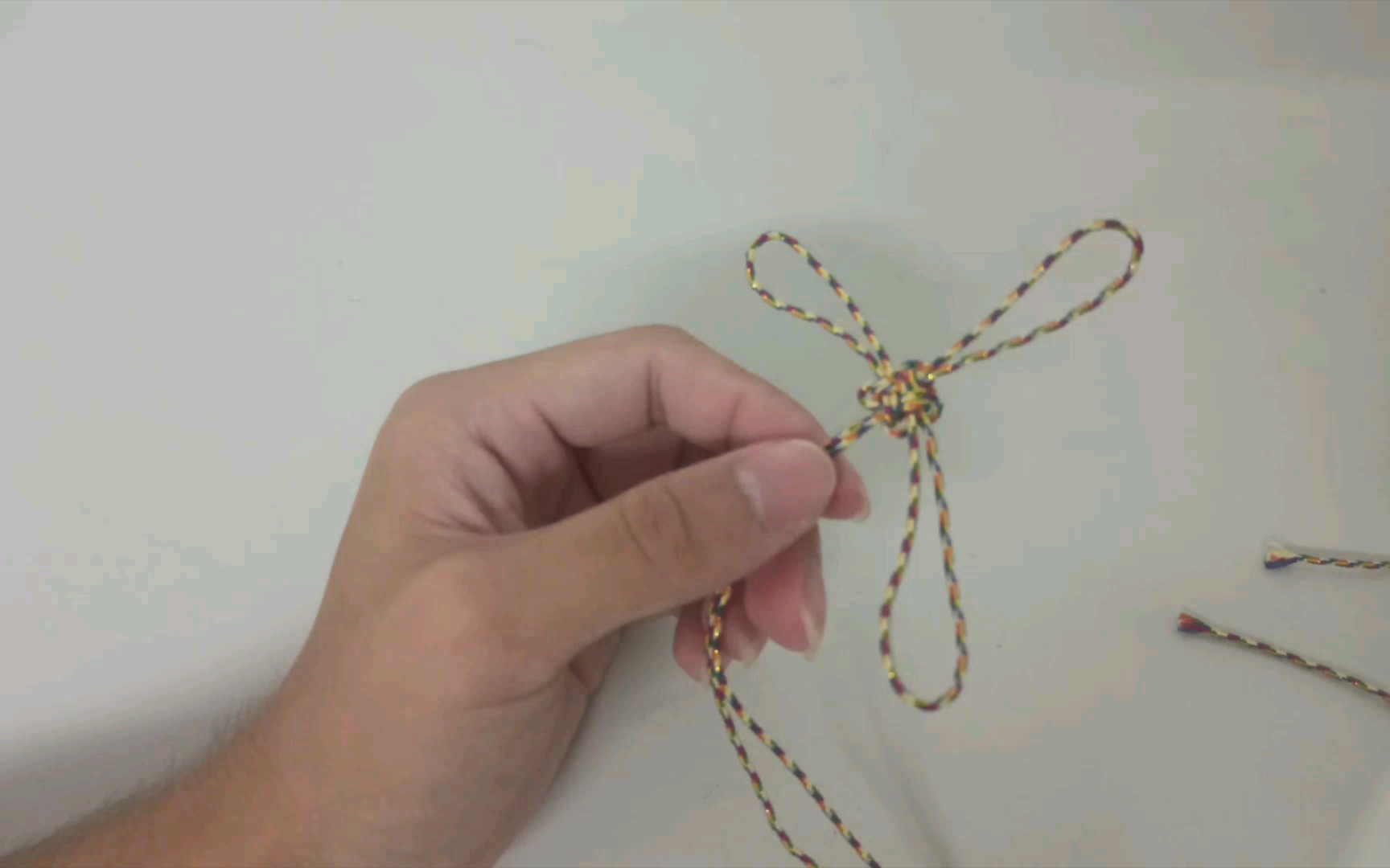 【中国结】制作简易版中国结