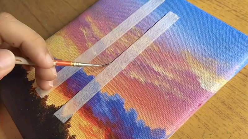 教你画唯美星空,超级简单,你也能学会