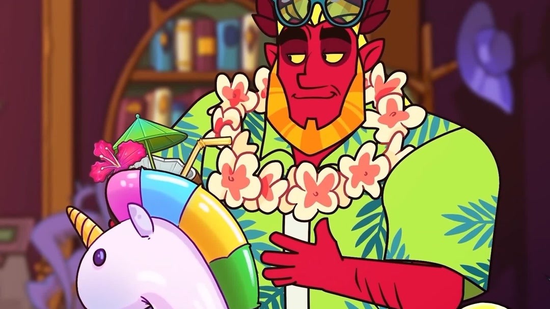 高中生动画:小桃好不容易红召唤回校长,校长却沉浸在旅游的快乐