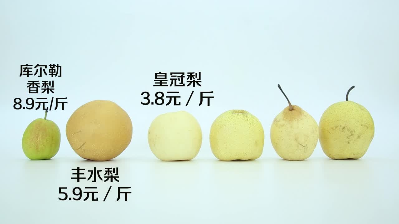 我们测了6种梨,找到了适合春天吃的那一种