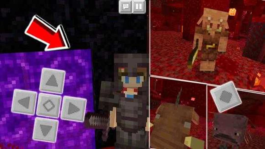 我的世界手机版1.16下界大更新!新生物群系、新生物、合金装备!