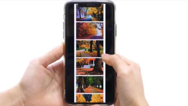 才发现,微信朋友圈发长图特别简单,.