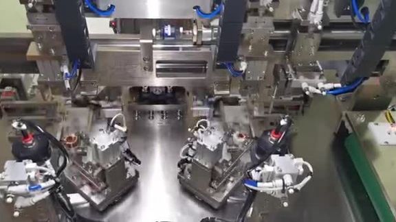 工厂实拍磁环自动绕线机#工厂实拍 #磁环电感绕线#磁环共模绕线