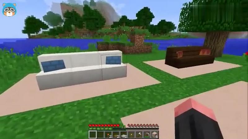 我的世界 做一张带靠枕的沙发