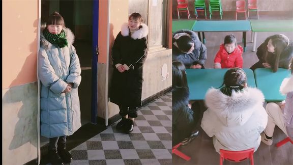 安徽一幼儿园仅来一个小朋友,全体老师热情相迎,场面笑爆肚皮