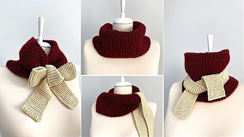 非常简单和漂亮的钩针围巾,设计新颖,容易编织,适合初学者DIY