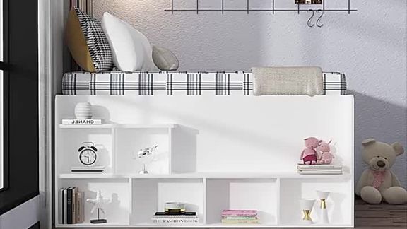 榻榻米储物床现代简约多功能衣柜床高箱收纳床双人床小户型定制