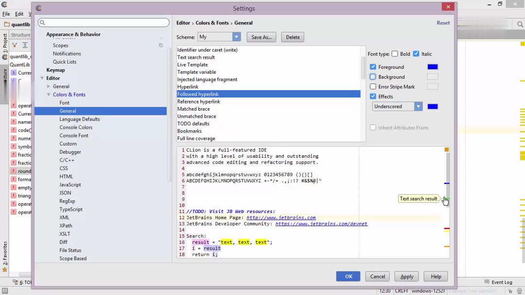 CLion 的编辑器功能基础教程