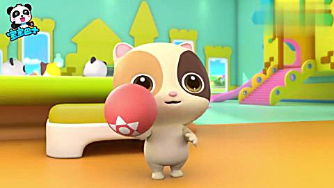 《宝宝巴士儿童安全》危险的厨房 小宝宝抱着球进了危险的厨房