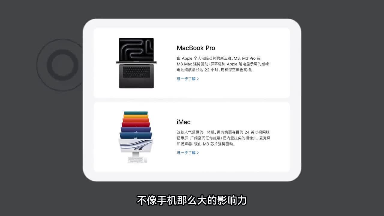挤牙膏与金子存储?苹果M3系列PC处理器、新款MacBookPro与新款...