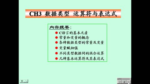 C语言程序设计经典视频教程-曾怡 03