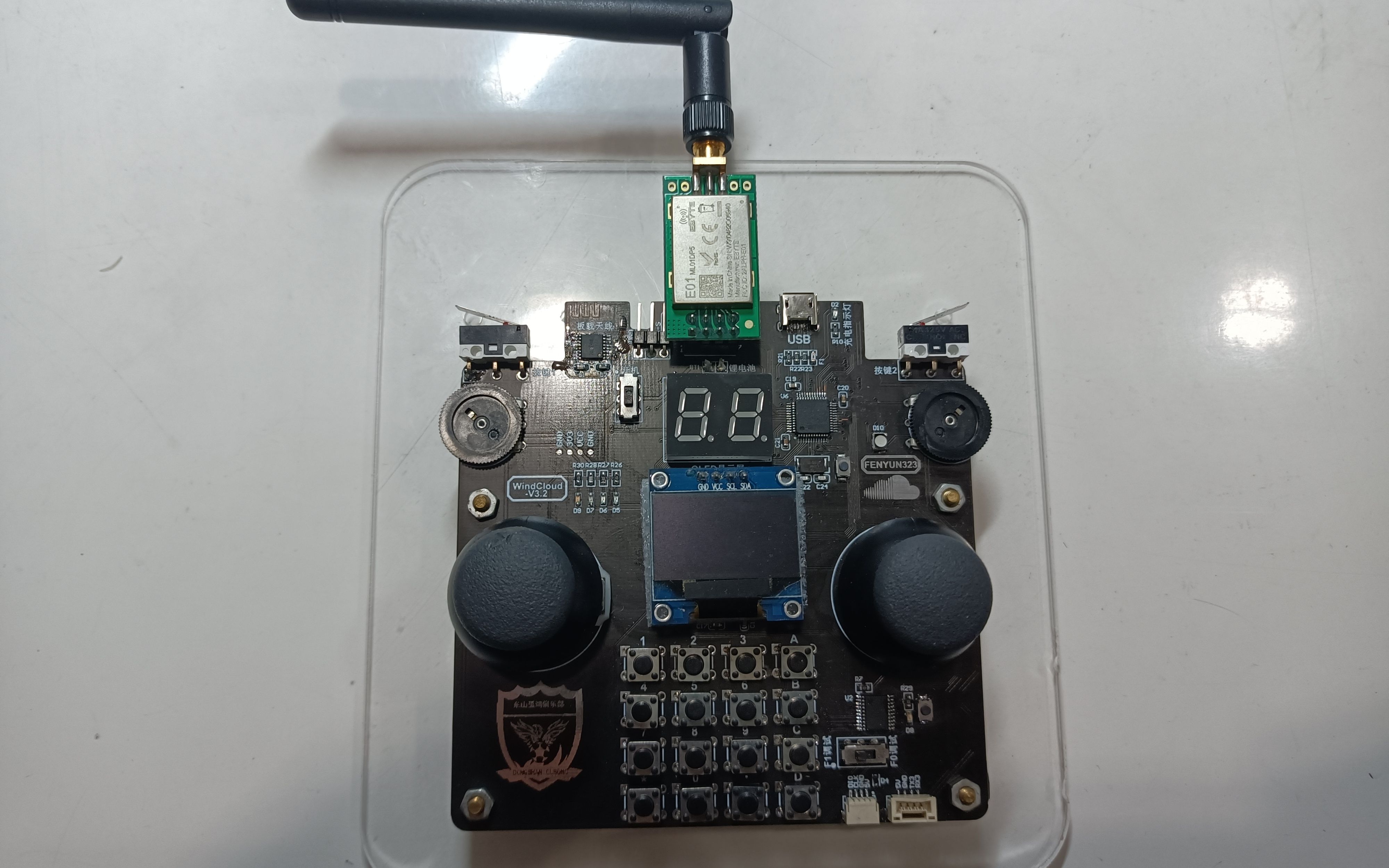 自制stm32多功能遥控器(模拟键盘鼠标、UI游戏机)