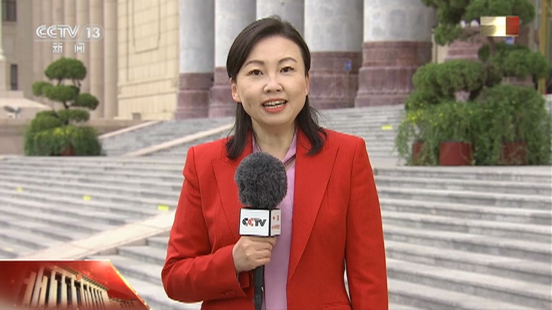 [十四届全国人大一次会议闭幕会]记者连线 十四届全国人大一次会议...