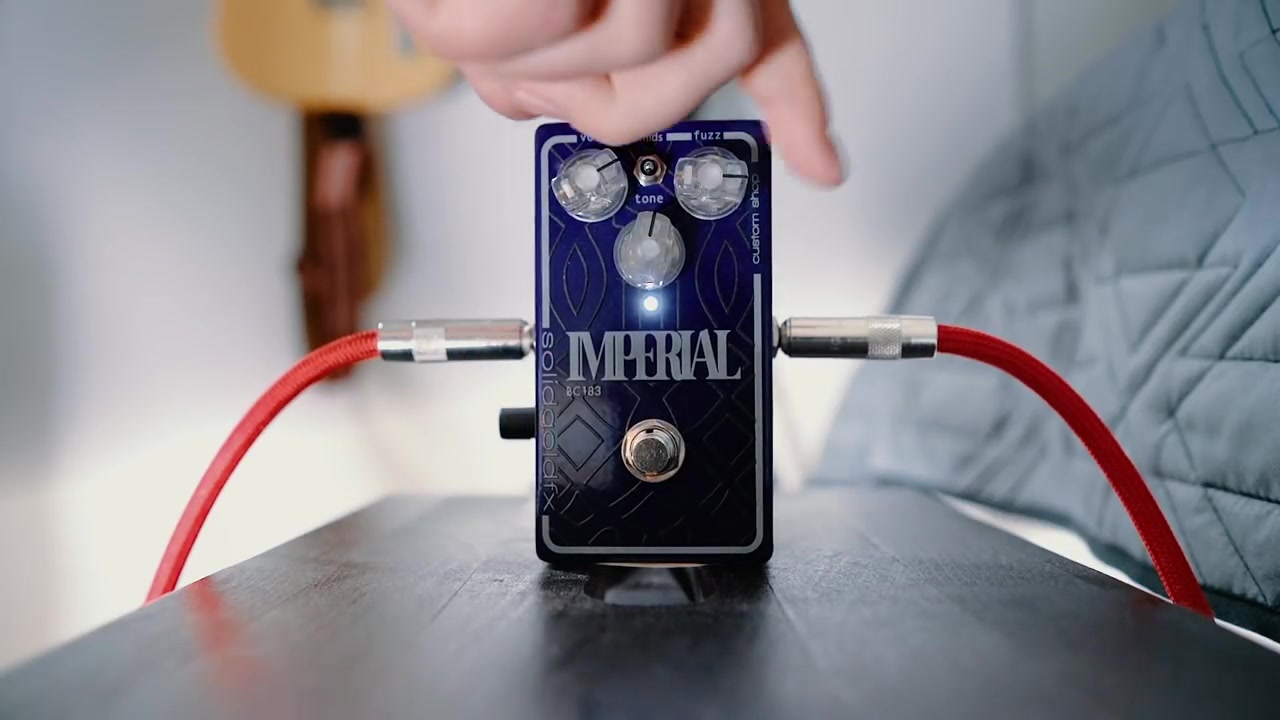 SolidGoldFX - Imperial BC183 法兹 单块效果器 演示视频
