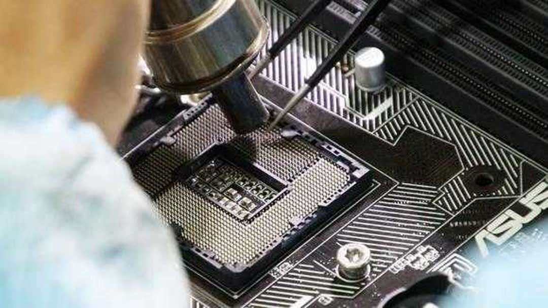 台式机维修系列:看视频学技术,CPU换针焊接,期待已久的干货!