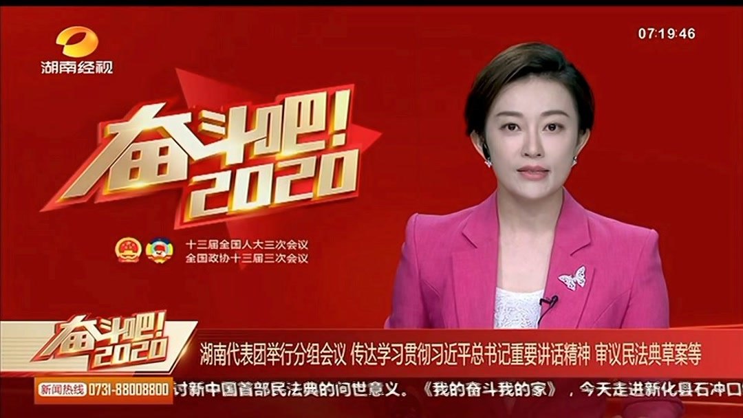   湖南代表团举行分组会议