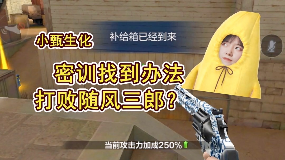 小甄生化模式:秘密训练进行中!研究出打败随风三郎的办法?