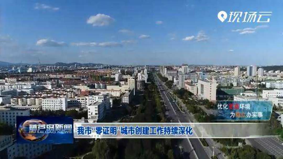 优化营商环境 为群众办实事:我市"零证明"城市创建工作持续深化