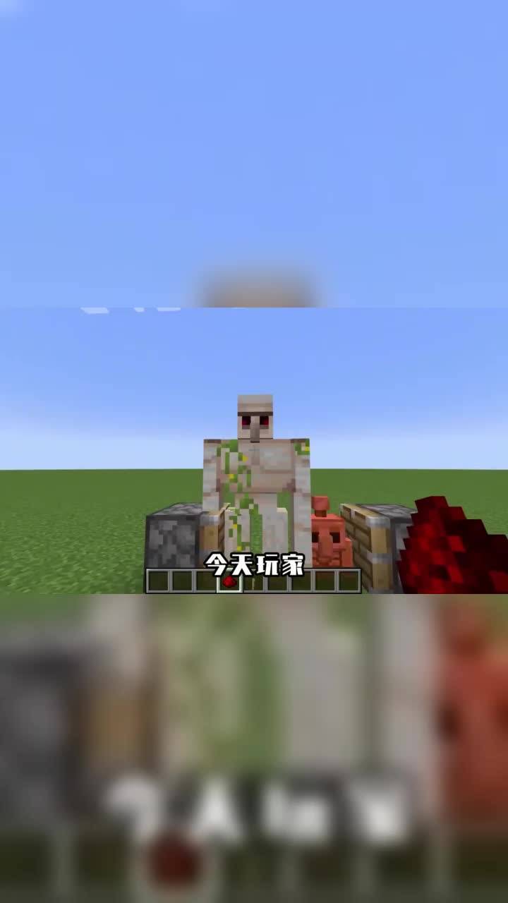 我的世界:出来的是一个会攻击玩家的村民?