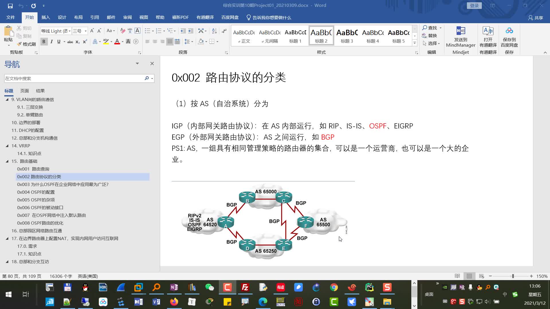 小飞侠-企业网综合实训-28-OSPF的基本概述与配置